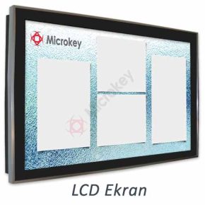 Digital LCD Info-Announcement Displays - Microkey Digital Signage