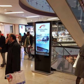 Tek veya Çift Taraflı LCD Reklam Ekranları - Microkey Digital Signage
